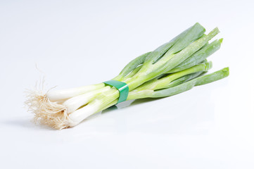 Petits oignons blancs frais (botte) – La Cavagne